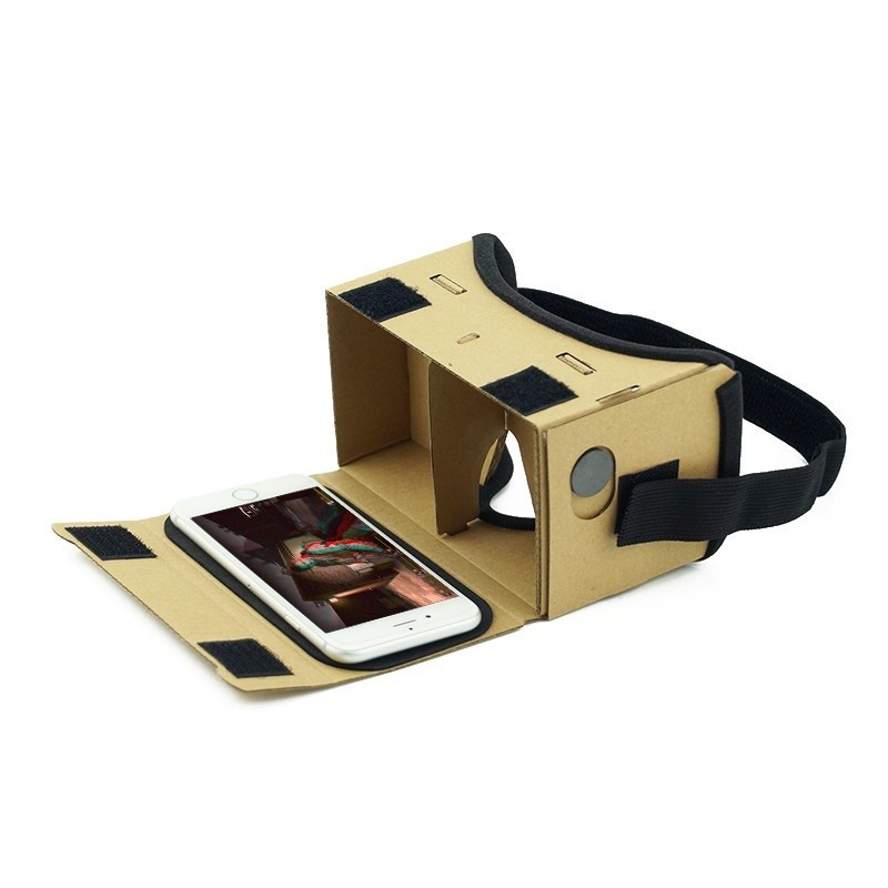 DIY ltra Clear Google Cardboard VR BOX 2.0 Virtual Reality 3 | Shopee ...