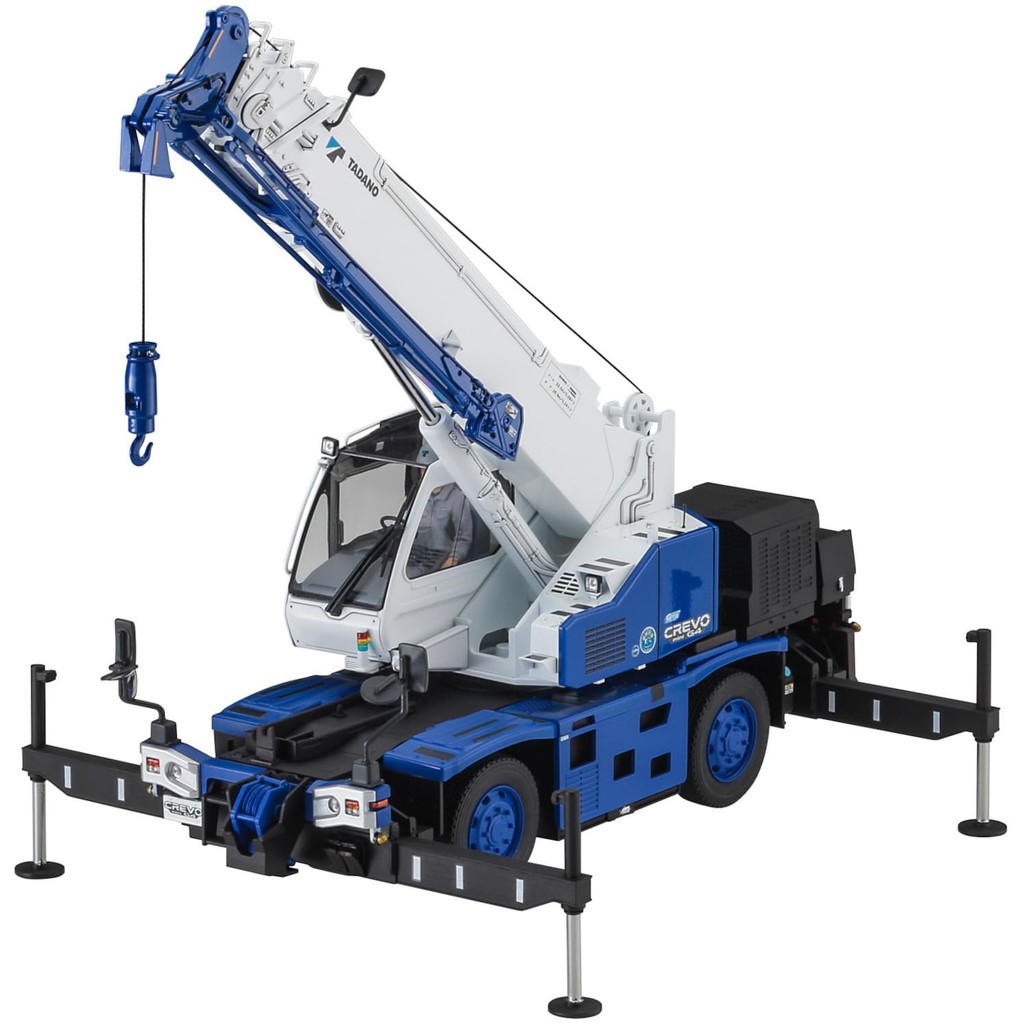Hasegawa 1/35 scale Tadano Rough Terrain Crane GR-130NL/N Crevo mini G4 ...