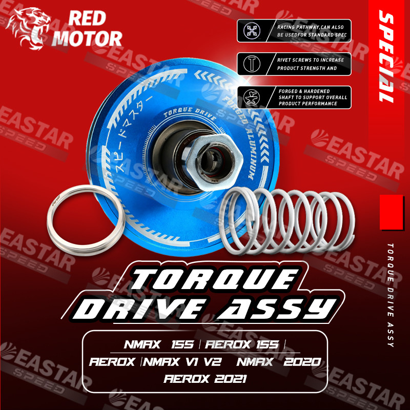 RACING TORQUE DRIVE AND SPRING SET ASSY MIO SPORTY , MIO SPORTY 110 115 ...