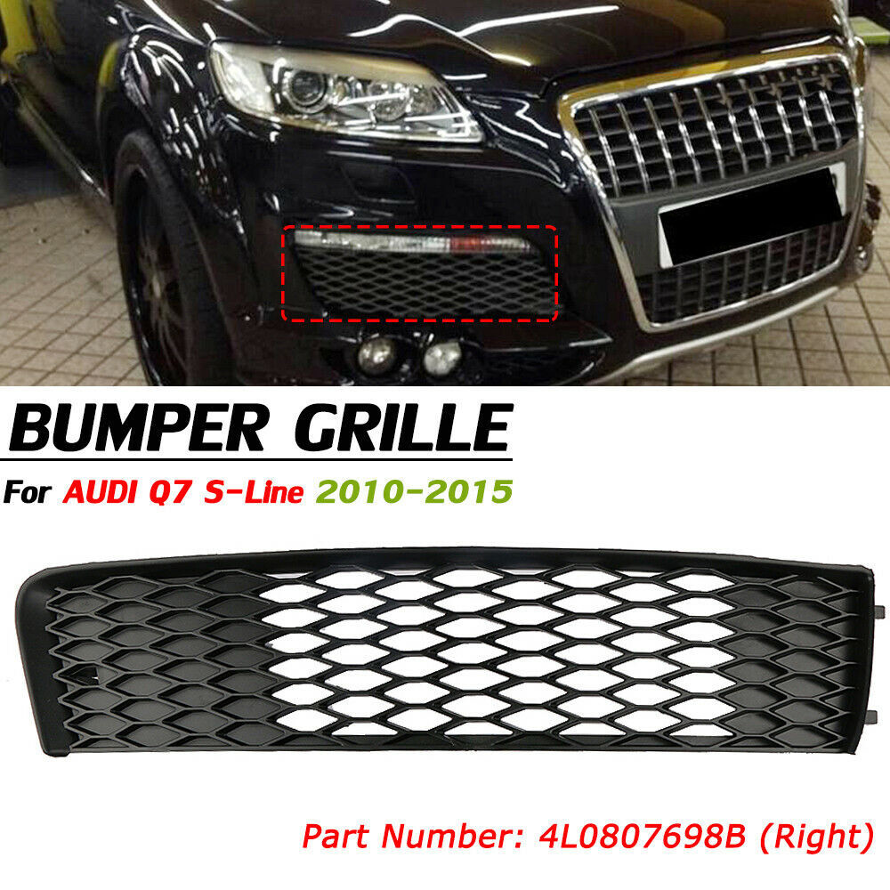 Right bumper grid cover for Audi Q7 4-door 2010-15 4L0807698B- | Shopee ...