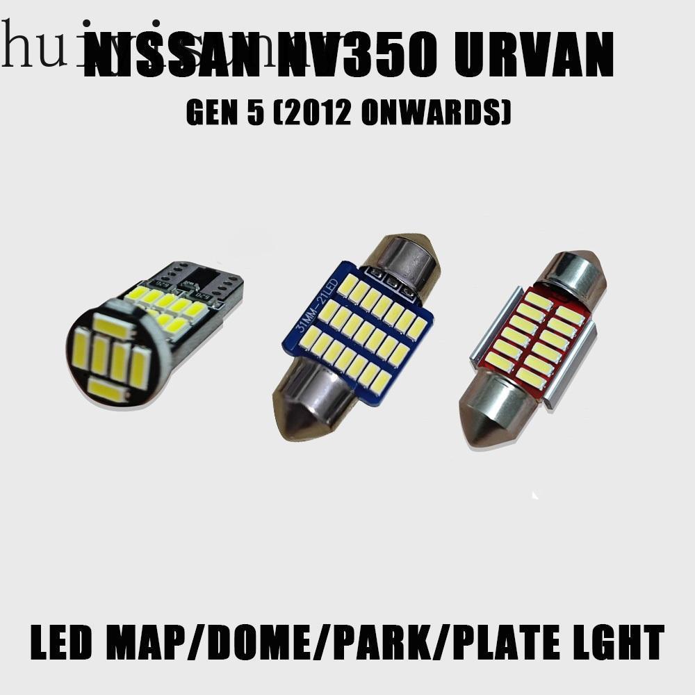 HYS FOR Nissan NV350 Urvan LED Map Dome Light Trunk Plate Bulb Cabin ...