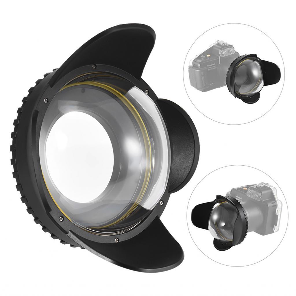 ssrroo MEIKON Underwater Camera 200mm Fisheye Wide Angle Lens Dome Port ...