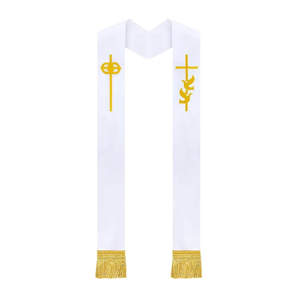 Priest Stole For Men Women Embroidery Clergy Church Party Supplies ...