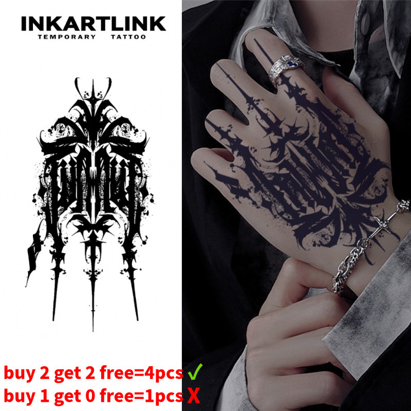 Inkartlink temporary tattoo stickers, waterproof long-lasting magic ...
