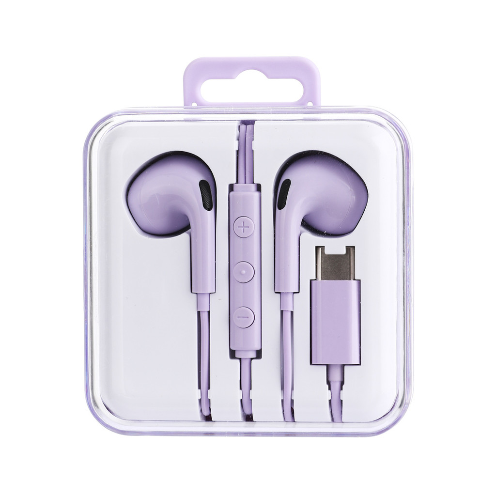 MINISO Moonlight Series Type-C in-Ear Earphones Model: 6311#(Purple ...