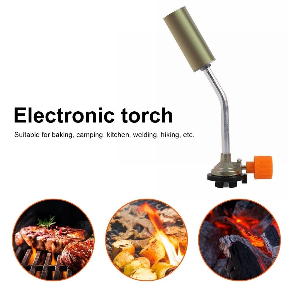 1/3Pcs Butane Torch Head Adjustable Flame Torch Gun Butane Gas Gun Head ...