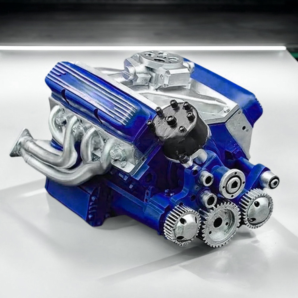 Small-Block Engine Model Kits Multi-Purpose Realistic Mini V8 Engine ...