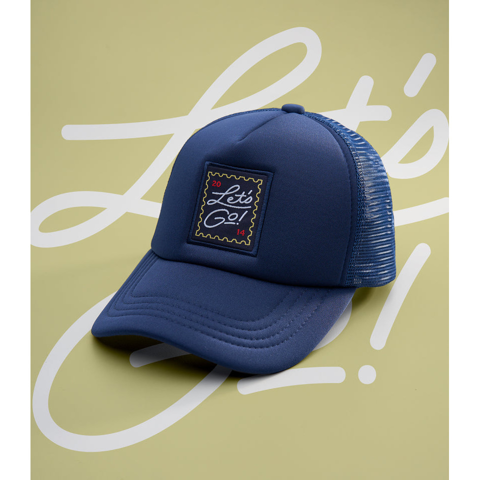 BLAST (NAVY) VAMOS TRUCKER CAP | Shopee Philippines