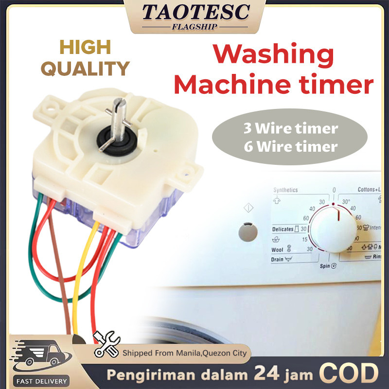 Washing Machine Timer Switch For Wash 3 and 6 Wire | Shopee Philippines