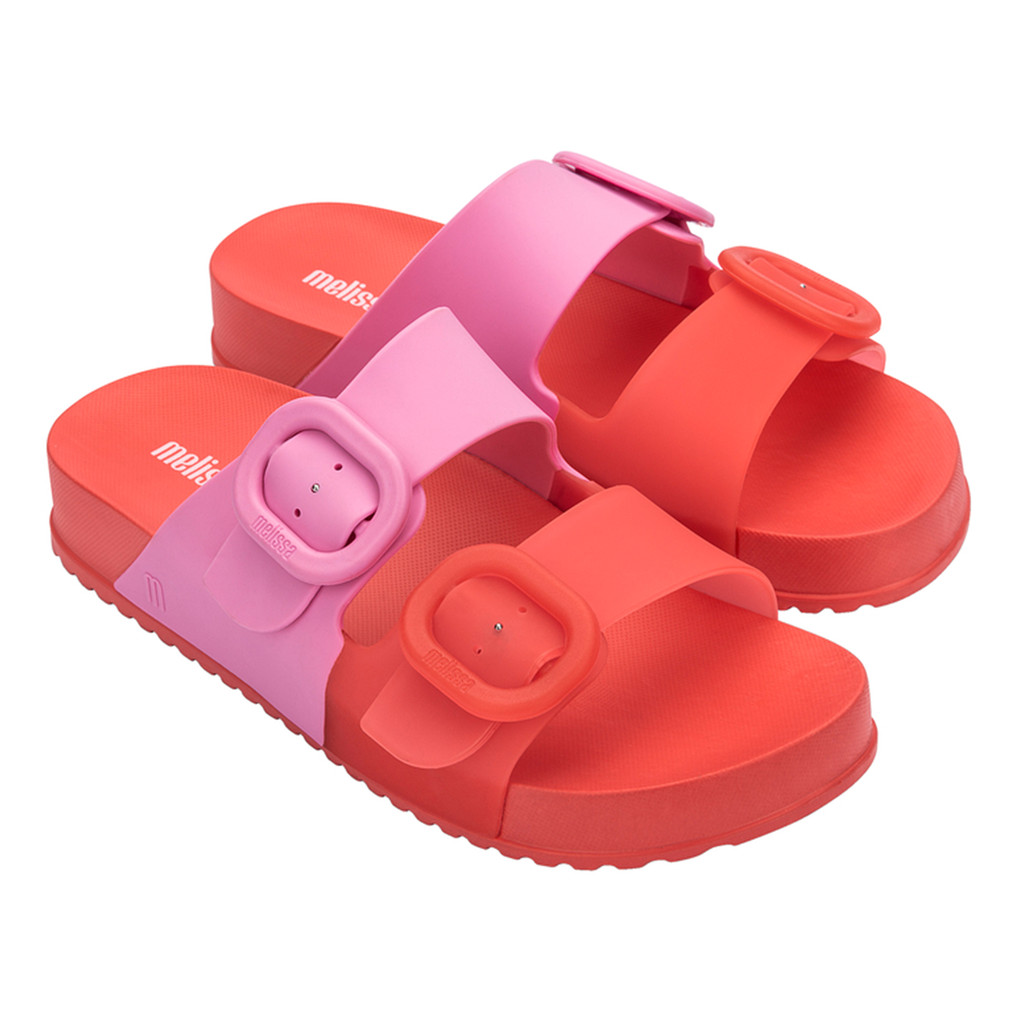 Melissa Cozy Slide Comfortable Slippers For Ladies Red/Pink | Shopee ...