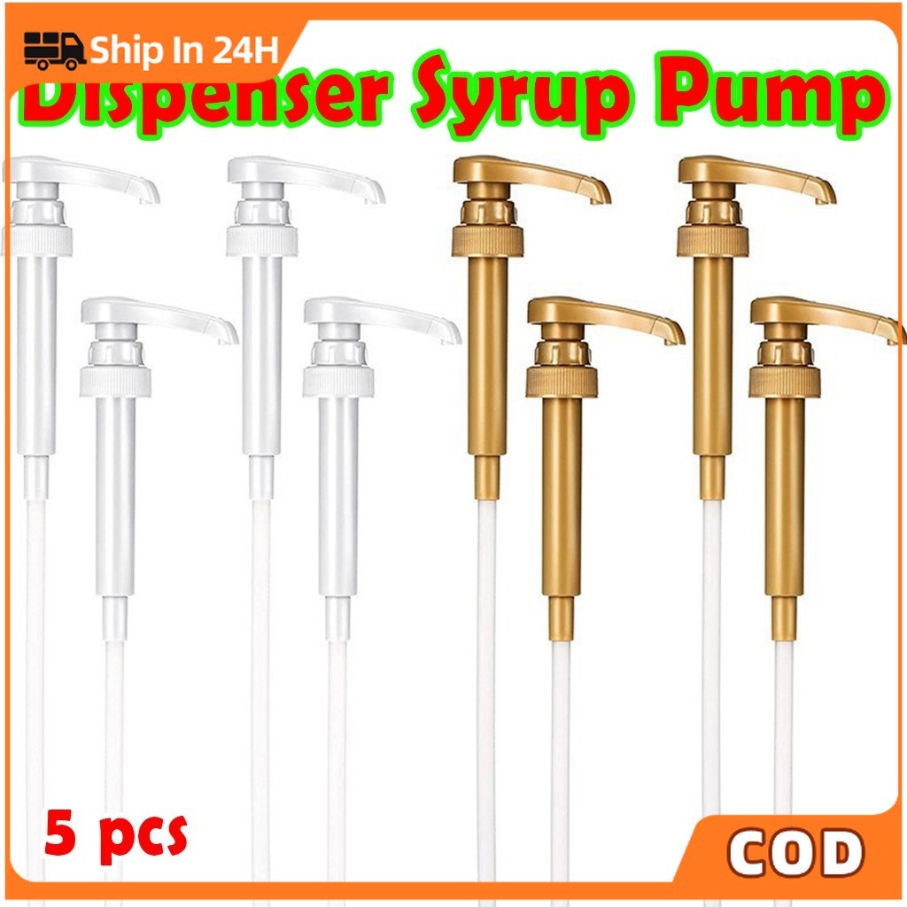 5pcs/set Syrup Pump for Torani Davinci Starbucks Syrup Dispenser Liquid ...
