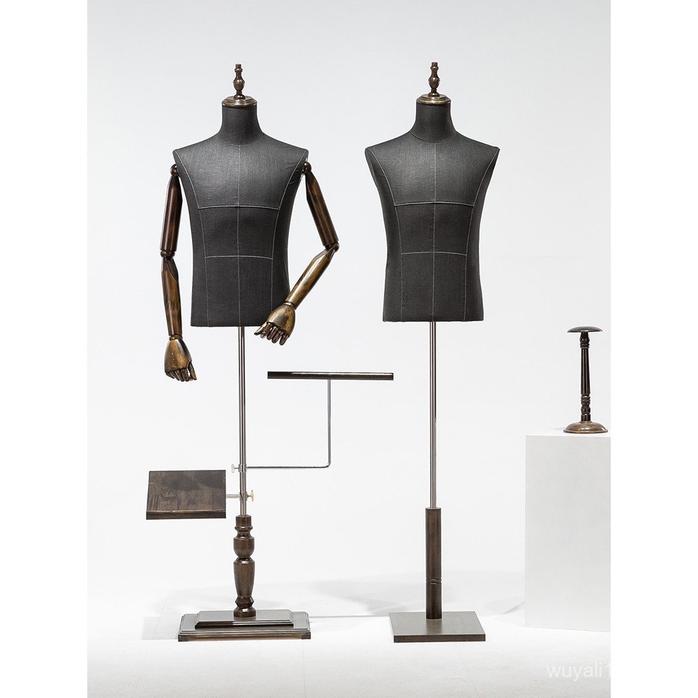 Clothing Store Mannequin Props Men's Full Body Mannequin Half Body Suit ...