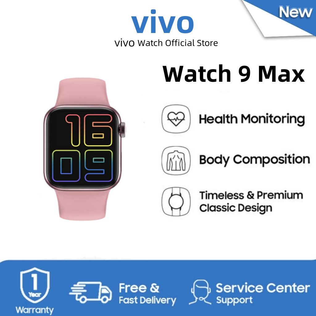 Vivo Smart Watch S9 MAX 2.19 Inch Watch Full Touch Screen Accurately ...