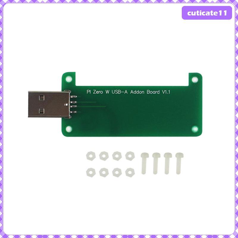 [Cuticate1] Raspberry Pi Zero W USB-A Addon Board, Pi Zero BadUSB, Raspberry PI Zero | Shopee ...