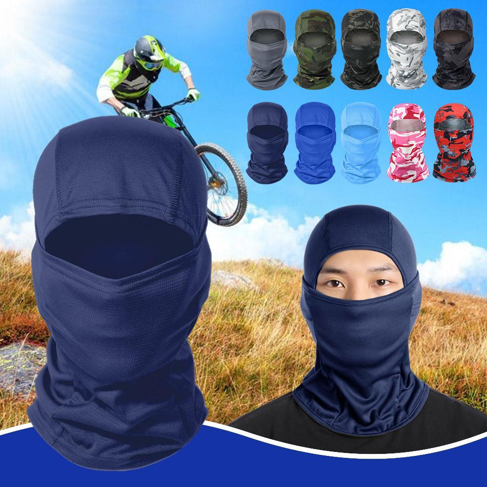 Camouflage Full Face Cycling Mask Breathable Balaclava Head Neck ...