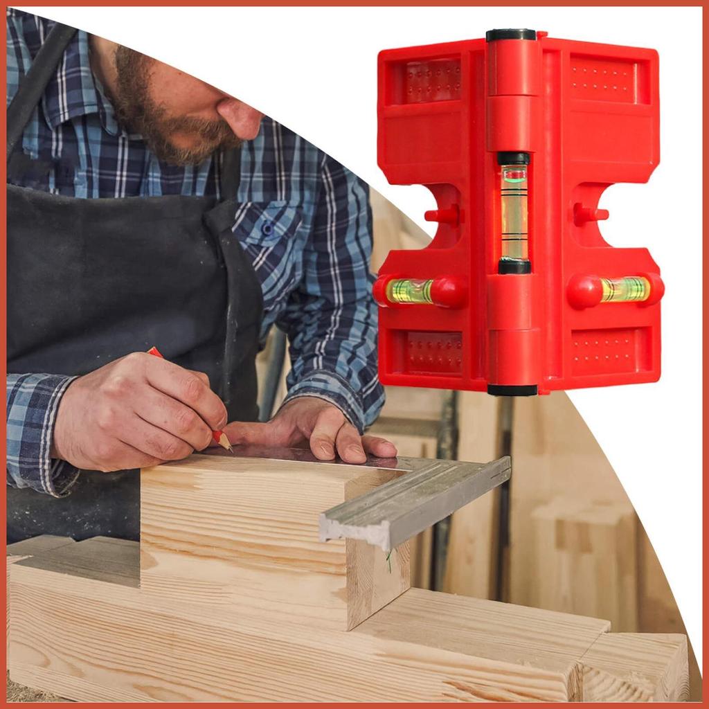 Pocket Levels Foldable Pipe Center Finder Portable Post Pipe Levels ...