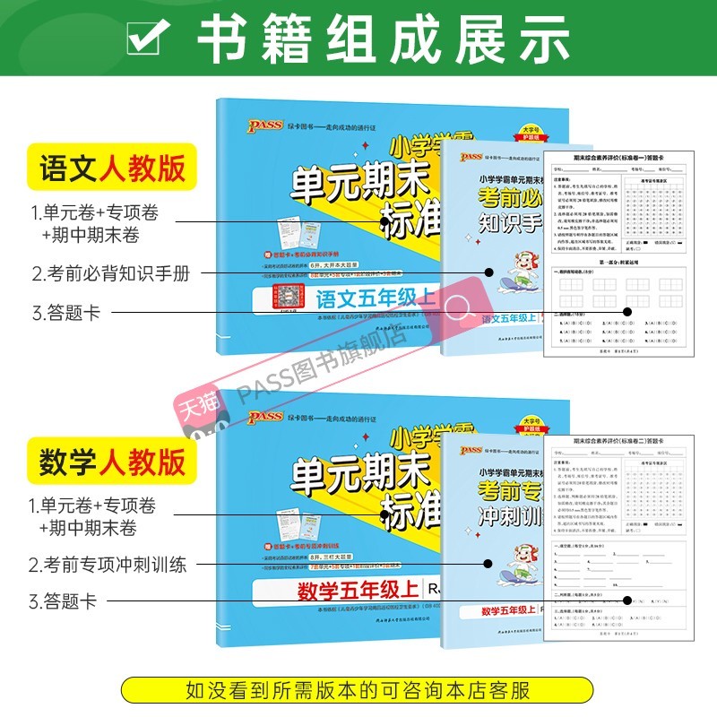 2023 New Version Elementary School Overlord Unit Final Standard Paper ...