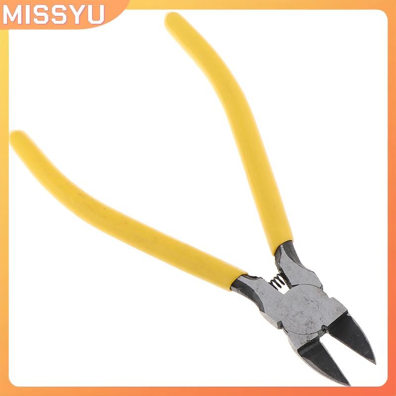 MISSYU 6" Flush Cut Side Cutters Plier Cutting Pliers PVC Handle Wire ...
