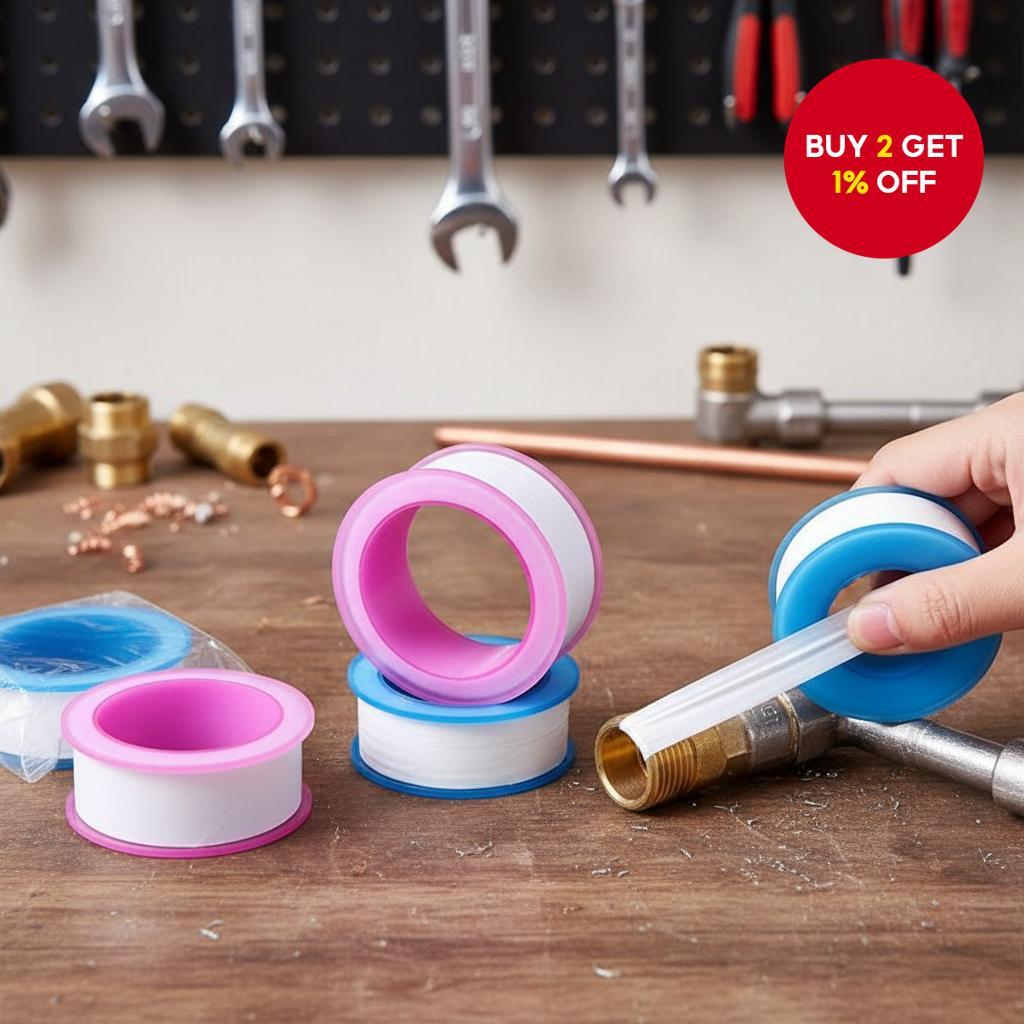 PTFE Water Pipe Tape, Oil-Free Sealing Tape, Fitting Thread Seal Tape ...