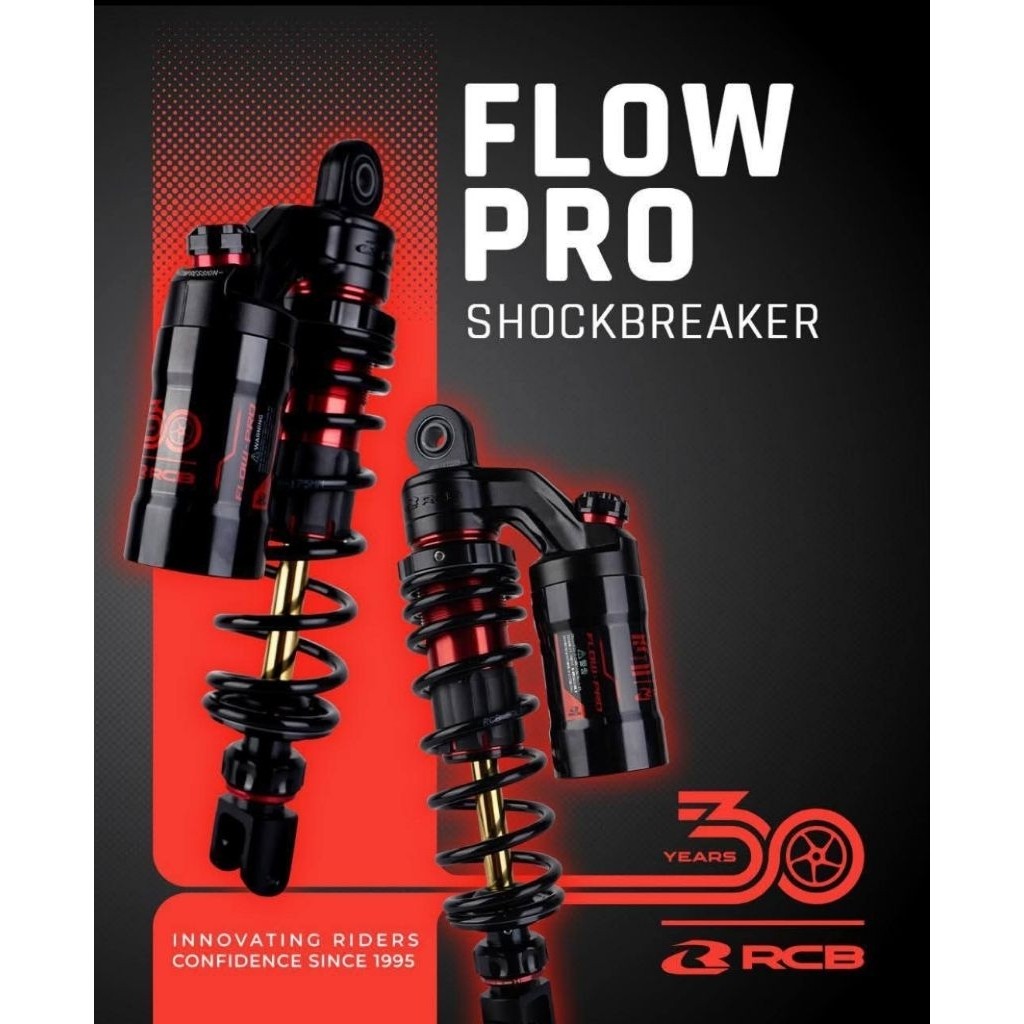 Rear Shockbreaker RCB Flow Pro Special edition 30th Double click 330 ...