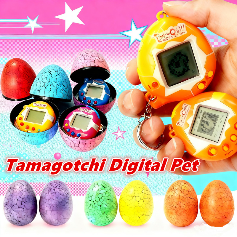 Retro Tamagotchi Digital Pet Nostalgic Virtual Cyber Pet with Cool ...