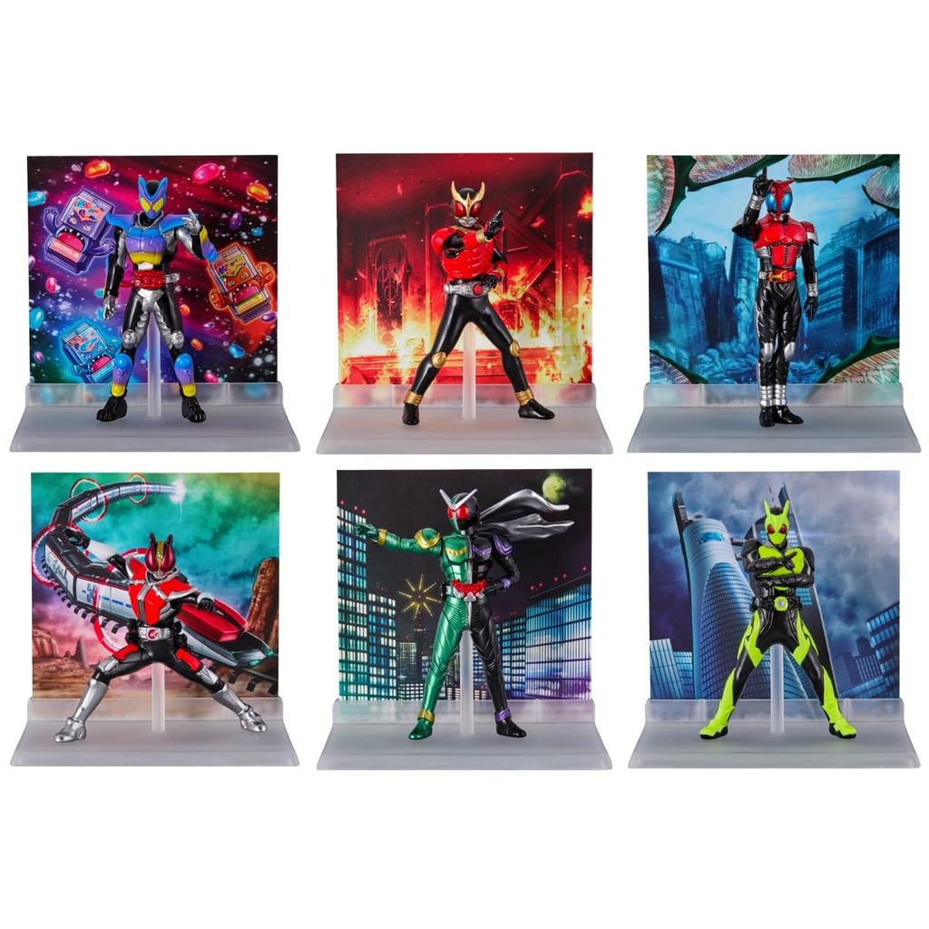 MICRO STATUE COLLECTION Kamen Rider 8-Piece Box (Candy Toy) | Shopee ...