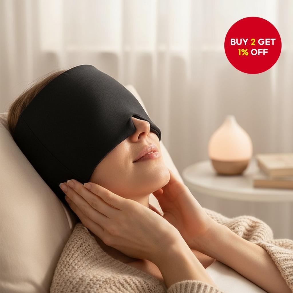 Migraine Comfort Gel Ice Cap - Cooling Gel Pack for Head and Facial ...