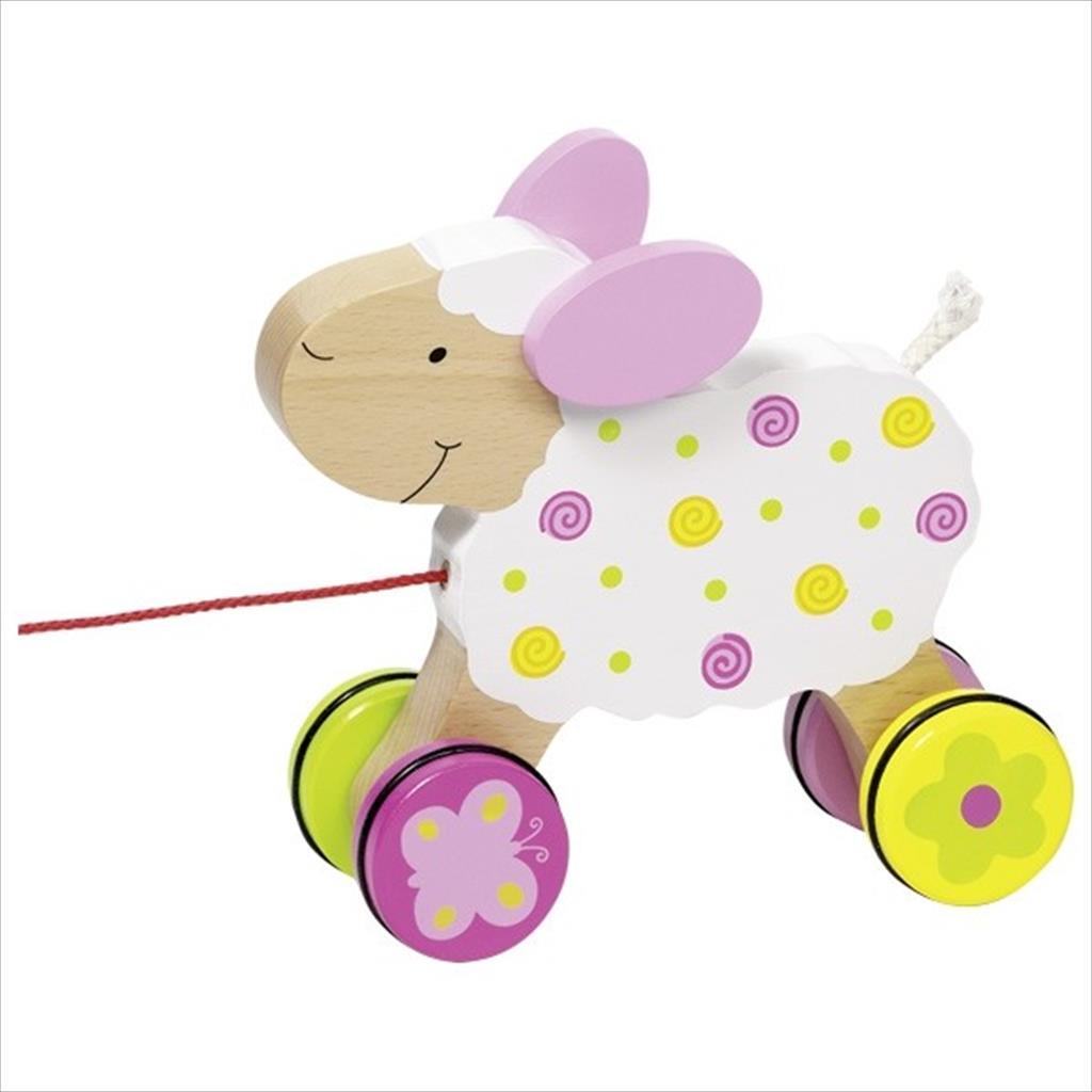 Goki Wooden Pull Along - Sheep Susibelle | Shopee Philippines