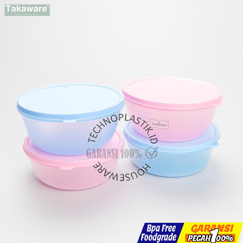 Takare Cleo Food Container Size S 1000ml and M 1400ml – Microwaveable ...
