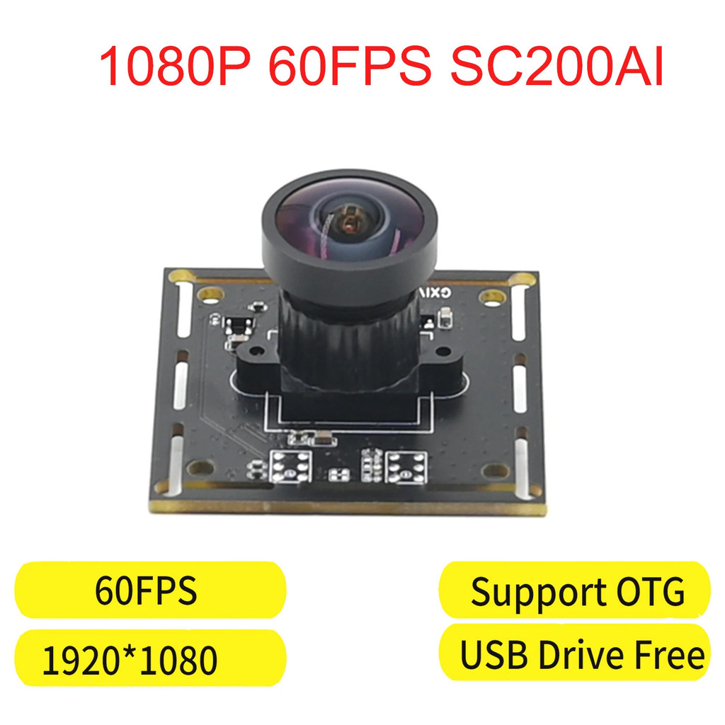 60fps Usb Camera Module 1080p,1920x1080,sc200ai,2mp Webcam,uvc ...
