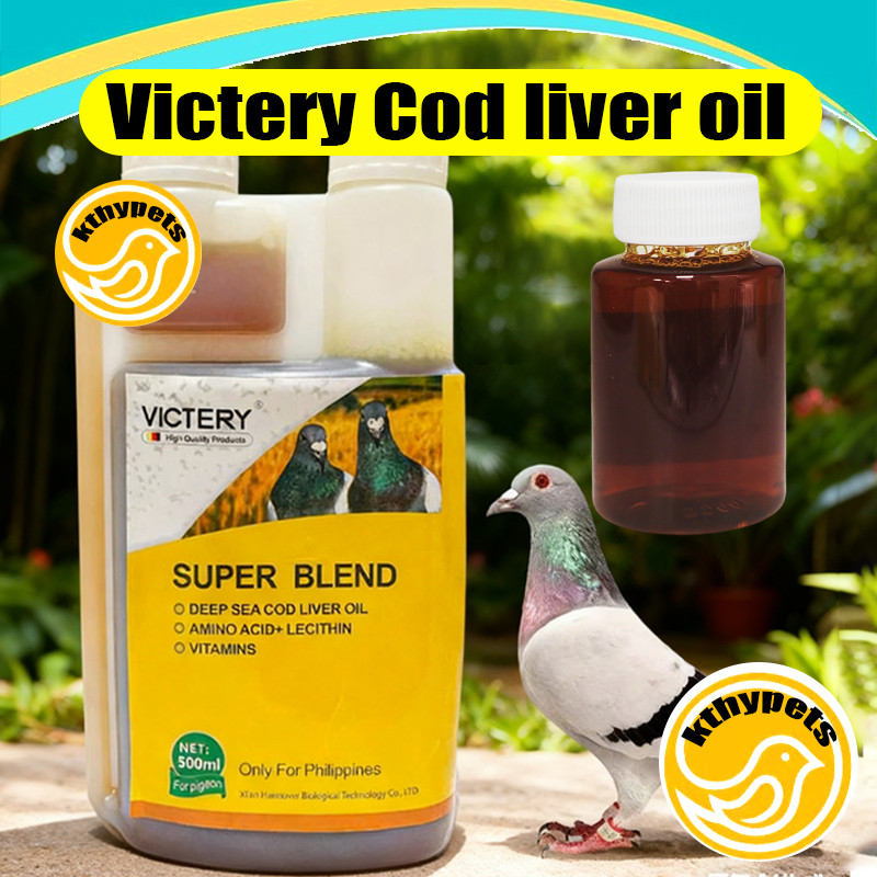 Victery Super Blend Deep Sea Cod Liver Oil for pigeons to strength ...