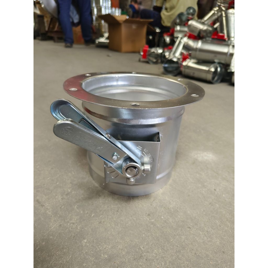 Manual Regulating Valve Unilateral Flange Valve Air Volume Regulating ...