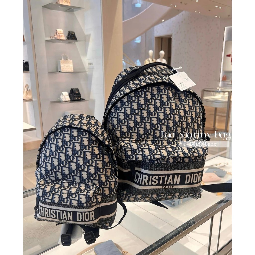 DIOR DIOR Backpack Bag School Bag Backpack | Shopee Philippines