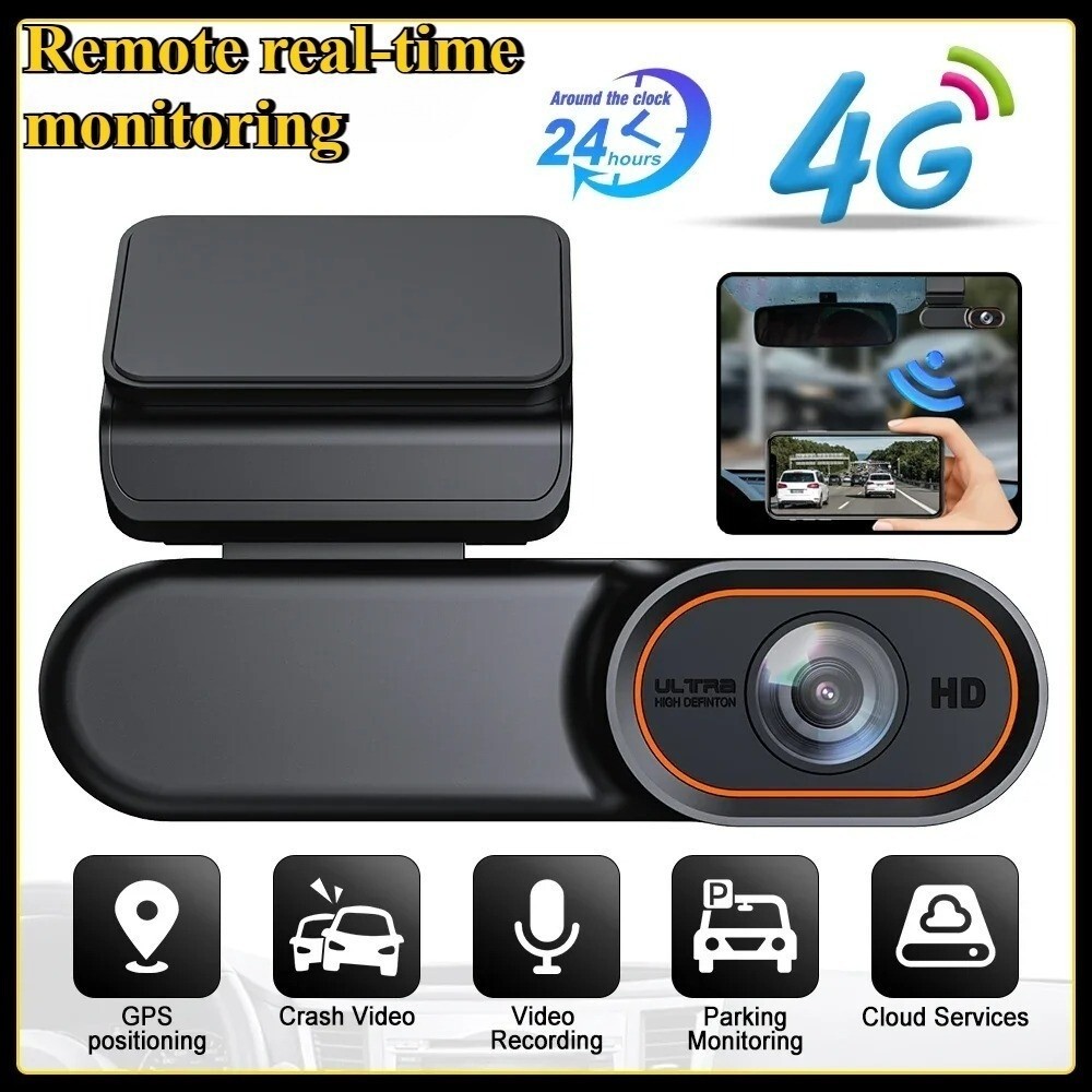 Remote Realtime Monitoring Mini CAR DVR with 1080P 4K WIFI Dash Cam ...