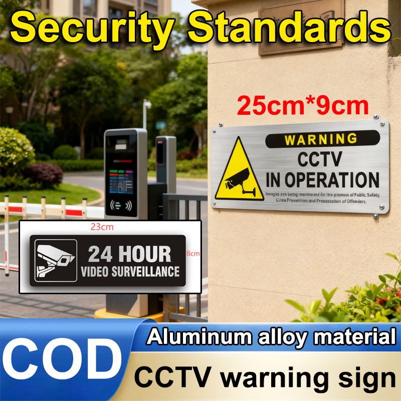 CCTV Warning Sign Commercial Spaces – Boost Deterrence & Maintain ...