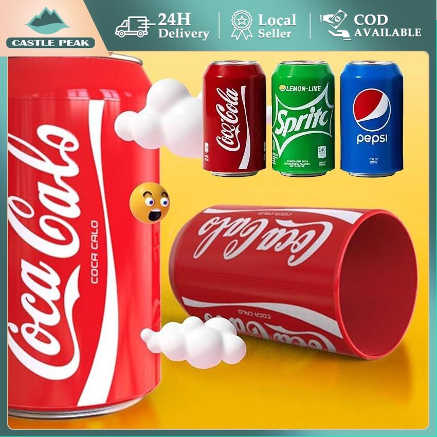 12oz Spill-Proof Beer Can Cover - Cute Coca Cola Can Design, Practical ...