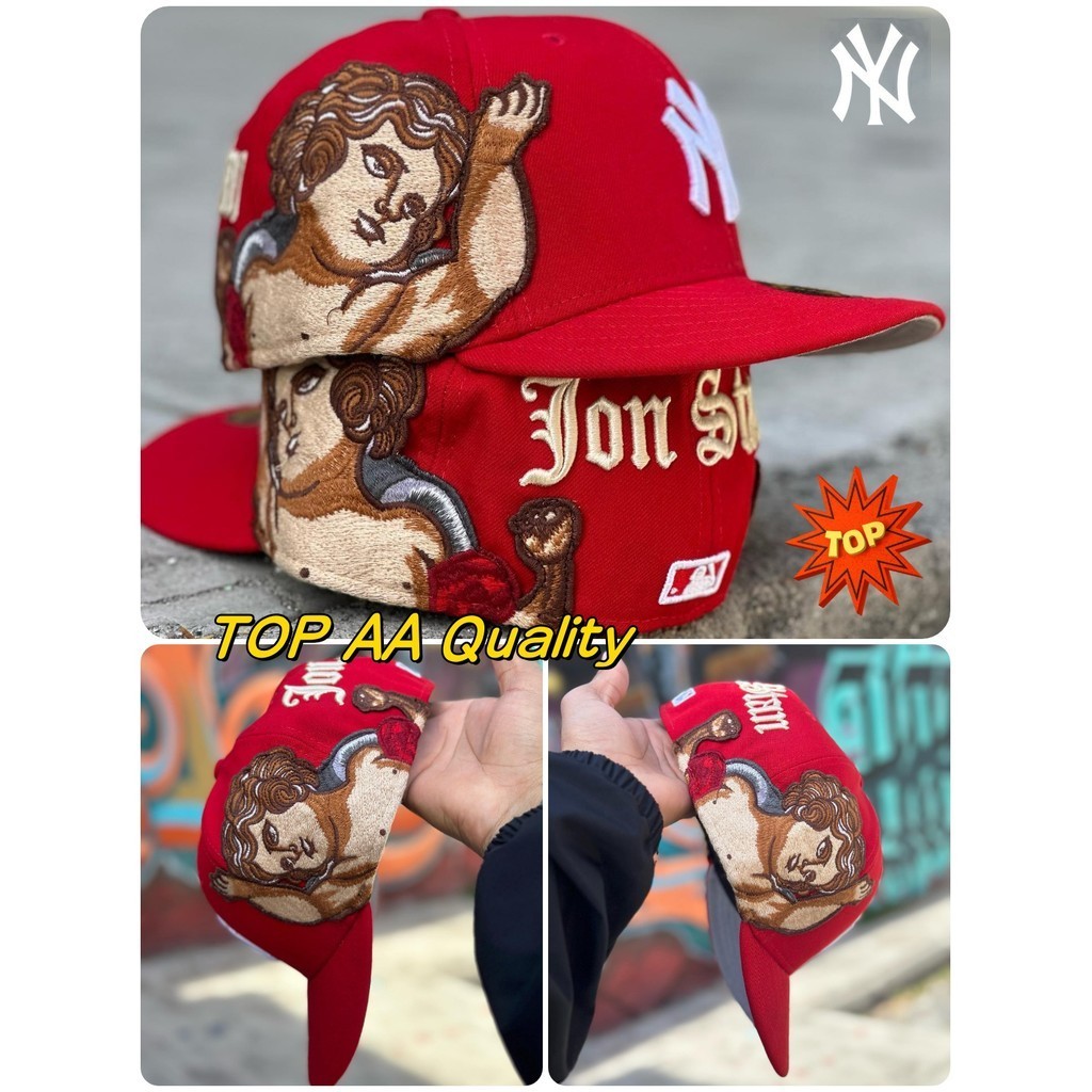 MLB Jon Stan X New Er.a. New York Yankees Fiftted Hat Bisbal Embroidery ...