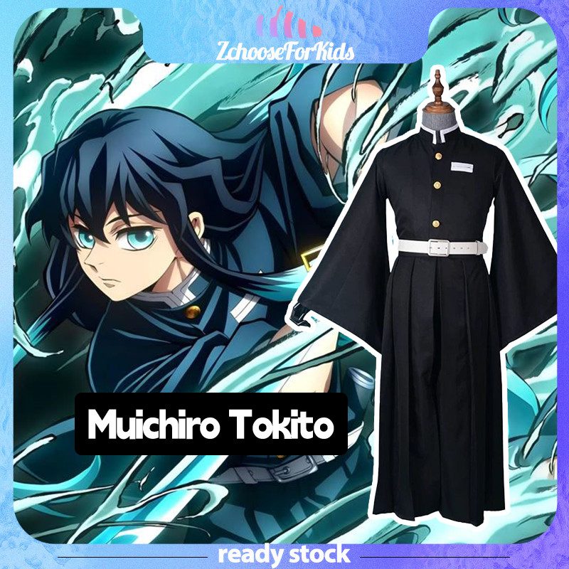 🇵🇭Ready Stock🇵🇭 Demon Slayer Cosplay Muichiro Tokito Costume Mist ...