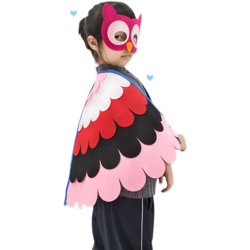 wings costume for kids fairy wings for kids girl Children's Owl Peacock ...