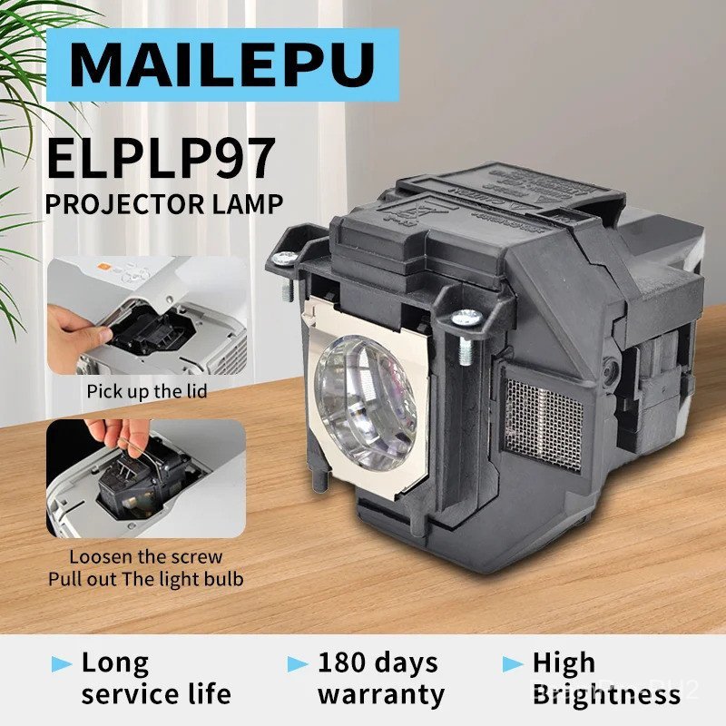 High quality V13H010L97 Projector Lamp for EPSON ELPLP97 PowerLite U50 ...