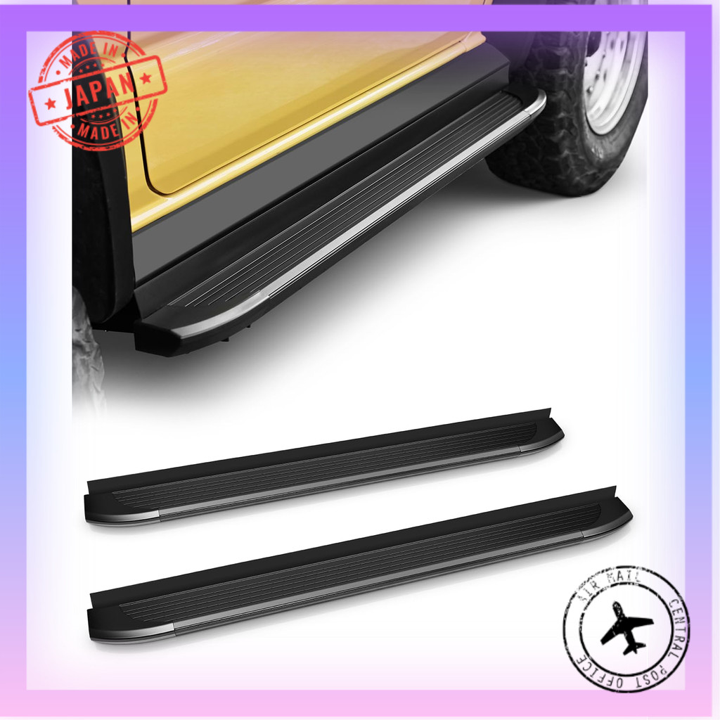 Jimny Sierra JB74 Side Step Bars, Side Step Guards, Aluminum Alloy, Set ...
