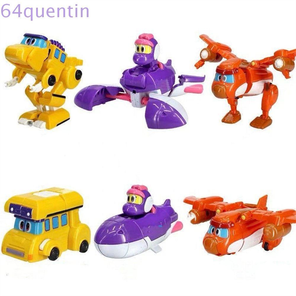 QUENTIN Min Deformation Gogo, Dinosaur Toys Dino Action Figures REX ...