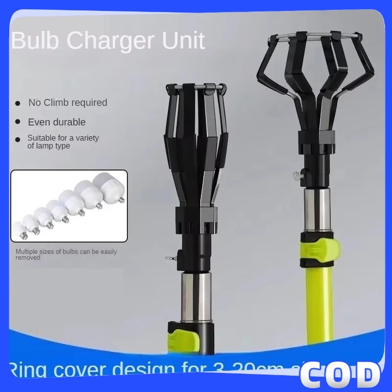 Safe Broken Bulb Extractor Tool Light Bulb Changer High Ceiling Removal ...