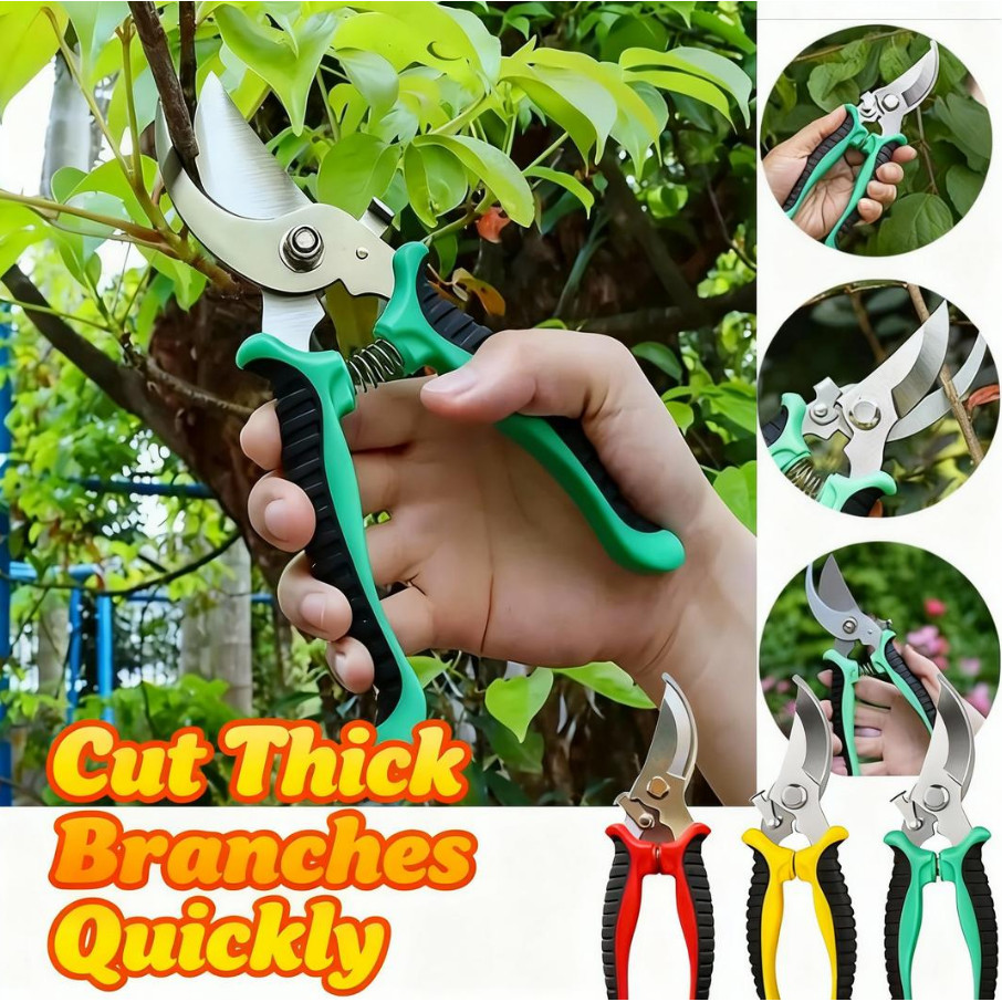 High-quality stainless steel Garden Pruning Shears, Ultra-Sharp Hand ...