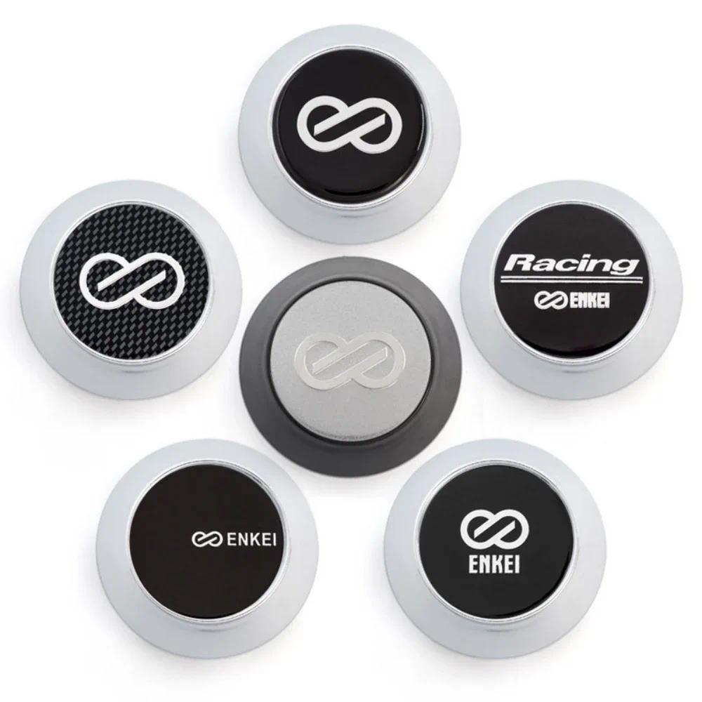 4pcs 68mm 69mm ( Fit 45mm Stickers ) Car Wheel Center Caps With ENKEI ...