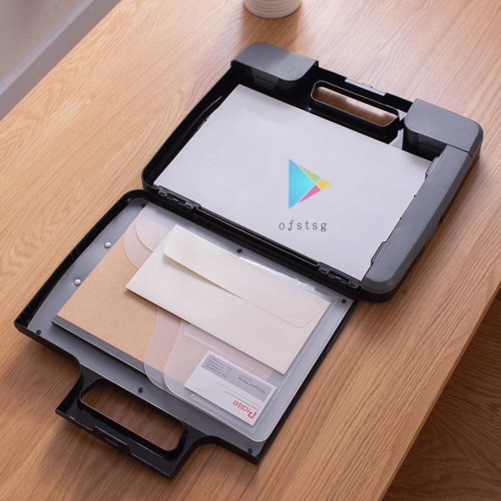 A4 Clipboard with Storage Box with Calculator Nursing File Folder ...