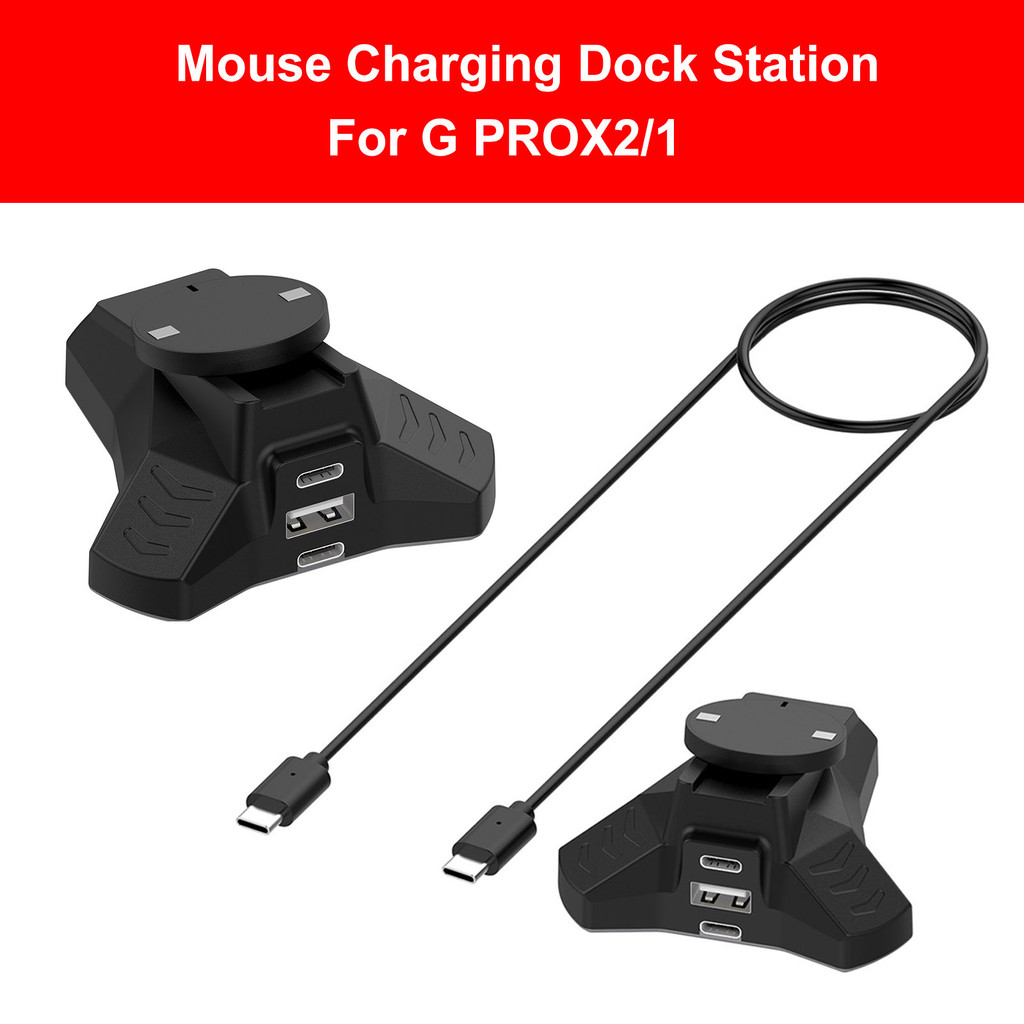 Mouse Charging Dock with Charging Cable Wireless Mouse Charging Base ...