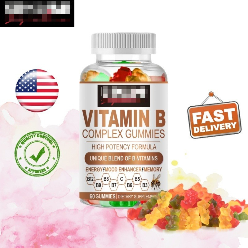 Vitamin B Complex Gummies help regulate metabolism and maintain healthy ...
