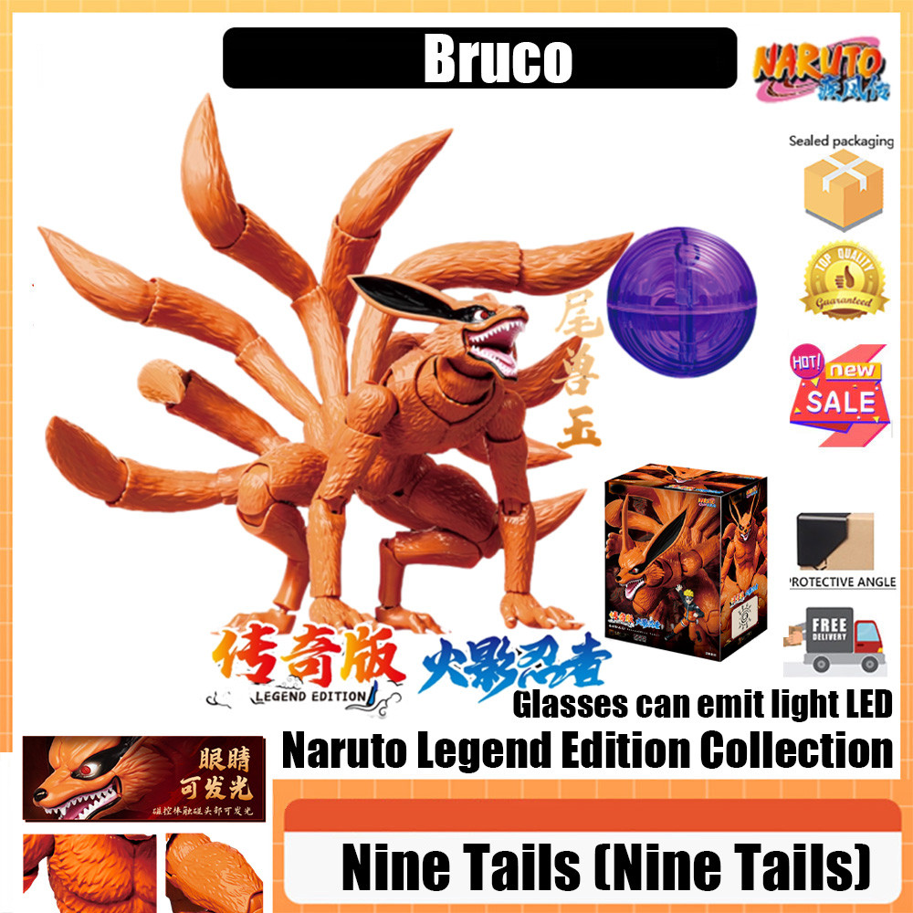 Bruco Nine Tails Building Block Man Naruto Legendary Edition Nine Tails ...