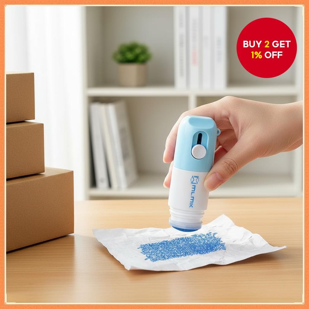 2-in-1 Privacy Fluid and Thermal Paper Eraser, Envelope Opener for ...